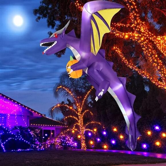 Holiday | 69 Ft Tall Hanging Inflatable Halloween Decorations Outdoor ...